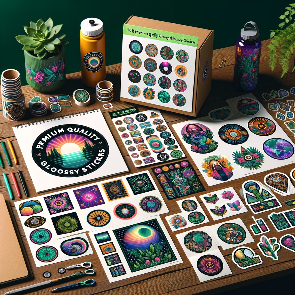 Custom 3"x3" Premium Quality Stickers - Pack of 100 – 2Stick4u